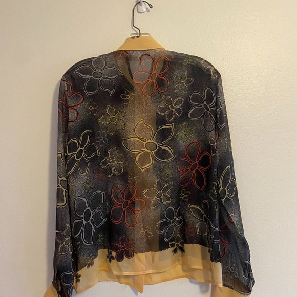 Luca Luca | Tops | Vintage Luca Luca By Luca Orlandi Silk Blouse | Poshmark